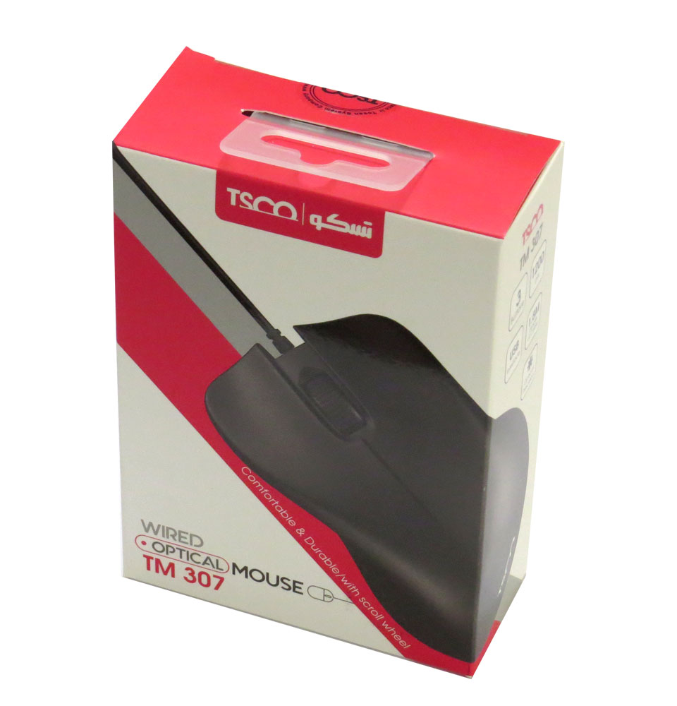 ماوس سیم دار تسکو TSCO مدل TM 307