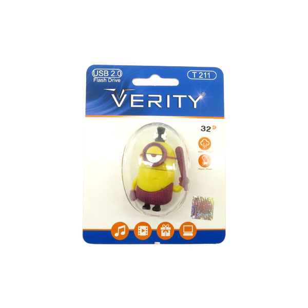فلش عروسکی وریتی VERITY مدل T211 ظرفیت 32 گیگابایت