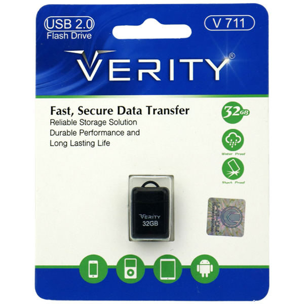فلش وریتی VERITY مدل V-711 ظرفیت 32 گیگابایت