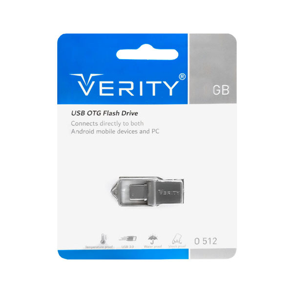 فلش وریتی VERITY مدل Type-C O 512 ظرفیت 32 گیگابایت