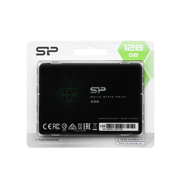 هارد SSD اینترنال SiliconPower سلیکون پاور مدل A56 ظرفیت 128 گیگابایت
