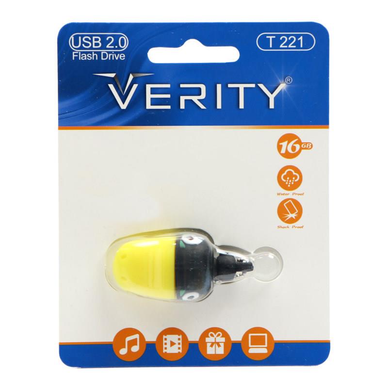 فلش عروسکی وریتی VERITY مدل T221 ظرفیت 16 گیگابایت