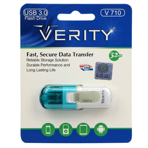 فلش وریتی VERITY مدل V-710 USB 3.0 ظرفیت 32 گیگابایت