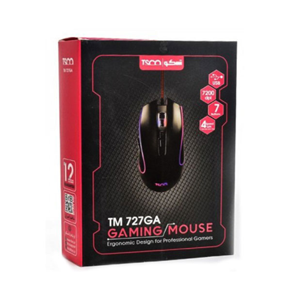 ماوس سیم دار گیمینگ تسکو TSCO مدل TM 727GA