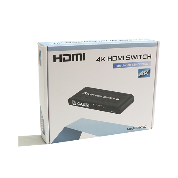 سوییچ 3 پورت HDMI مدل4K301