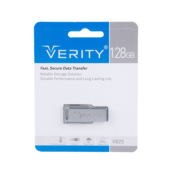 فلش وریتی VERITY مدل USB3.0 V-825 ظرفیت128 گیگابایت