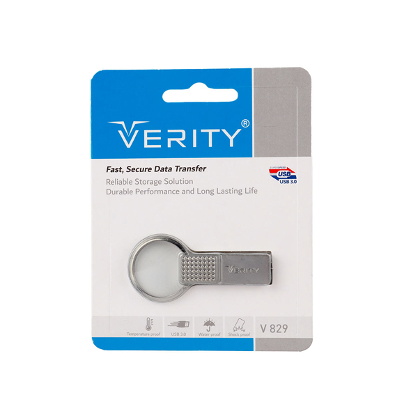 فلش وریتی VERITY مدل V- 829 USB 3.0 ظرفیت 64 گیگابایت