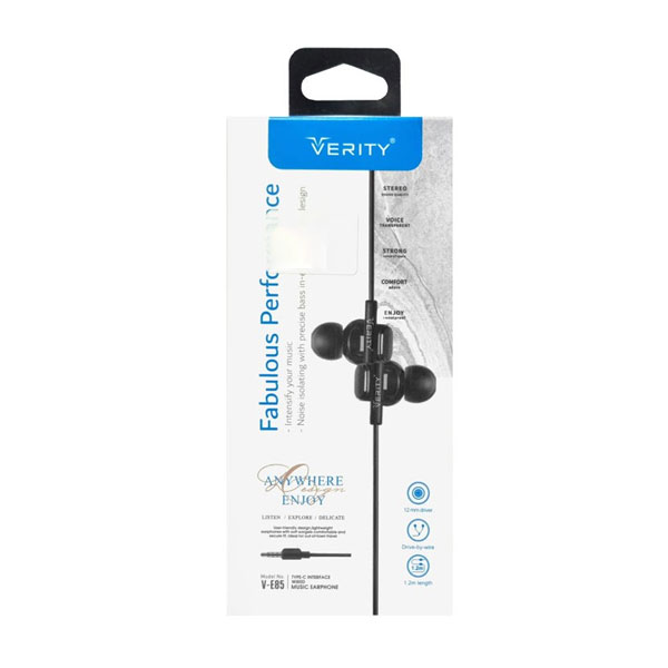 هندزفری سیم دار وریتی VERITY مدل V-E85