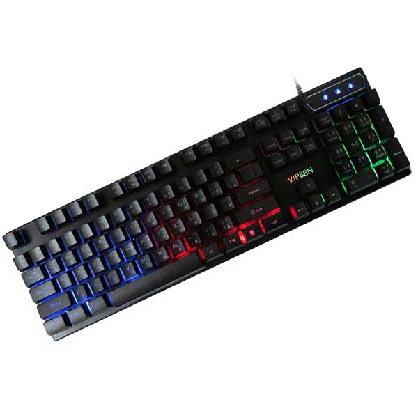 کیبورد سیم دار مکانیکی گیمینگ VIPBEN مدل K13
