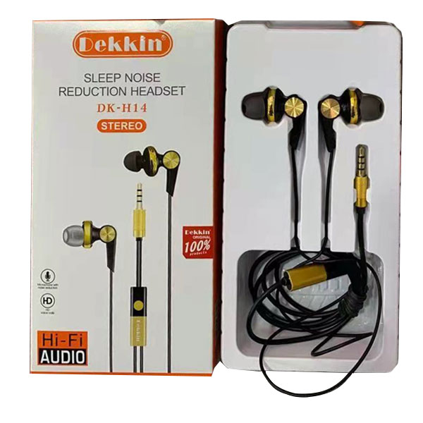 هندزفری سیم دار DEKKIN دکین مدل DK H14