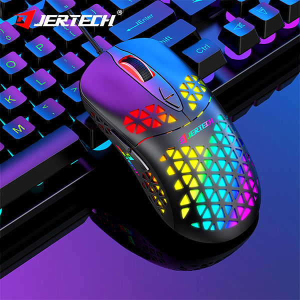 ماوس سیم دار گیمینگ JERTECH جرتک مدل JR820 CONTROL