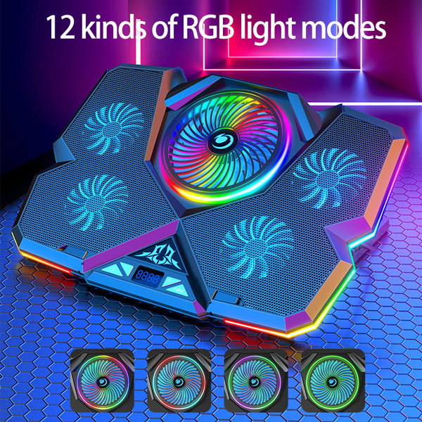 خنک کننده لپ تاپ گیمینگ COOL COLD مدل K44