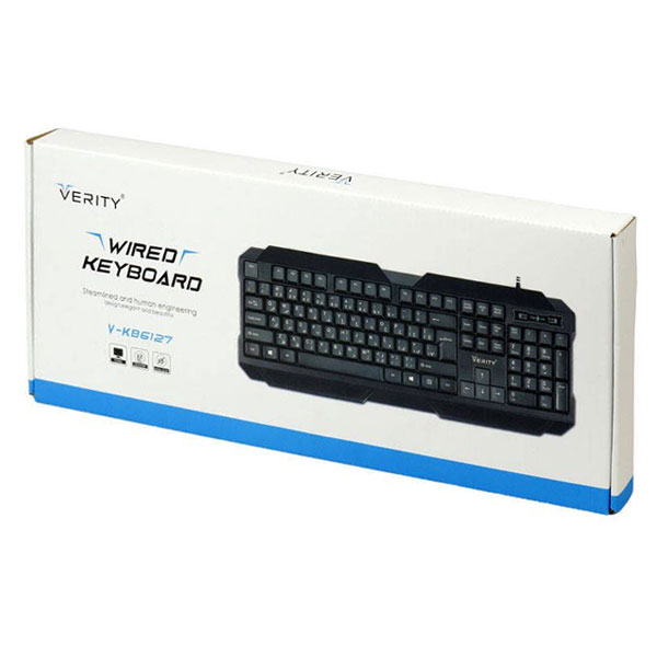 کیبورد سیم دار وریتی VERITY مدل V-KB6127