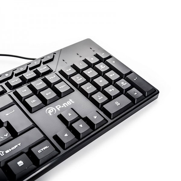 کیبورد سیم دار P-NET پی نت مدل KB.900