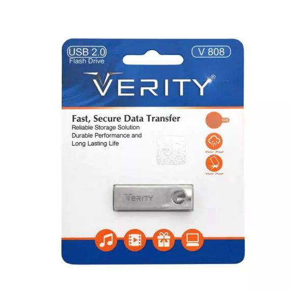 فلش وریتی VERITY مدل V 808 ظرفیت 16 گیگابایت