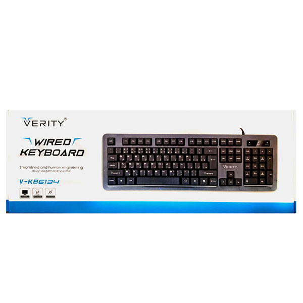 کیبورد سیم دار وریتی VERITY مدل V-KB6134
