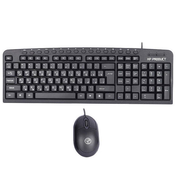 کیبورد و ماوس سیم دار XP-PRODUCT مدل XP-10600