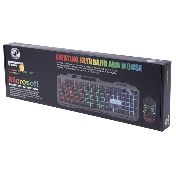 کیبورد و ماوس سیم دار گیمینگ XP-PRODUCT مدل XP-9400