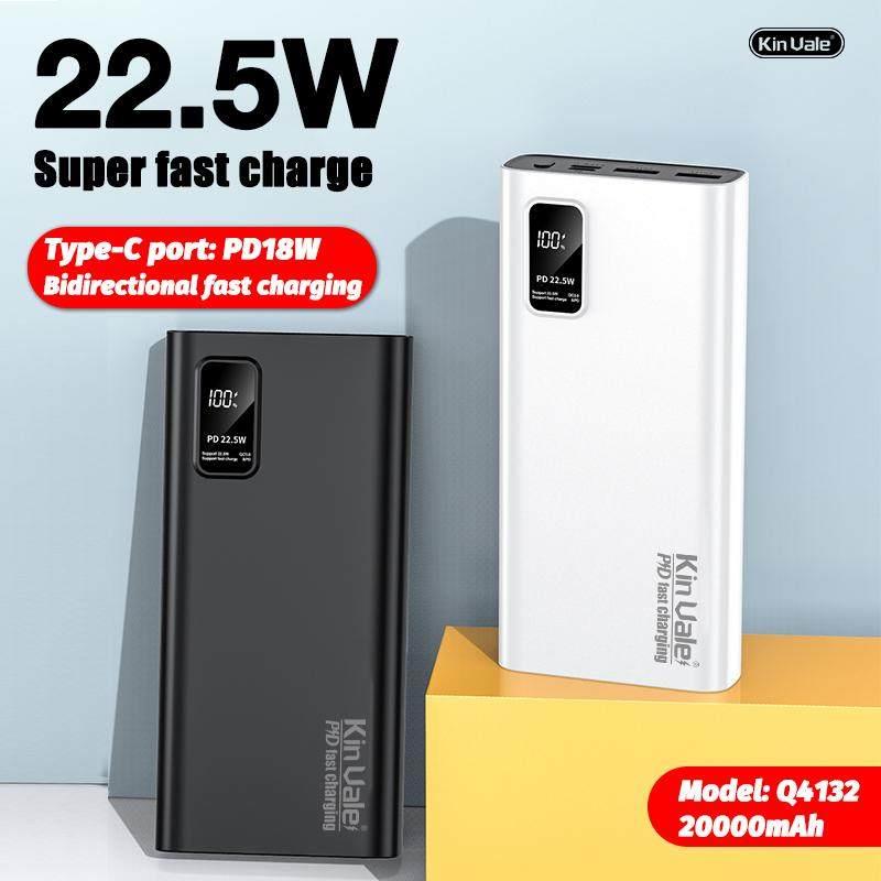 پاور بانک 20000 Kin Vale مدل Q4132 FAST CHARGE