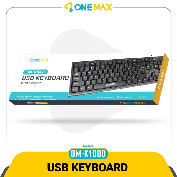 کیبورد سیم دار ONE MAX وان مکس مدل OM-K1000